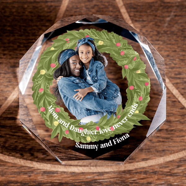 Customized Photo Crystal Puck | Shopify Product Personalizer - Customily