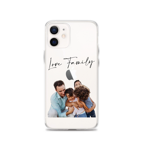Customized Photo Iphone Clear Case | Shopify Product Personalizer ...
